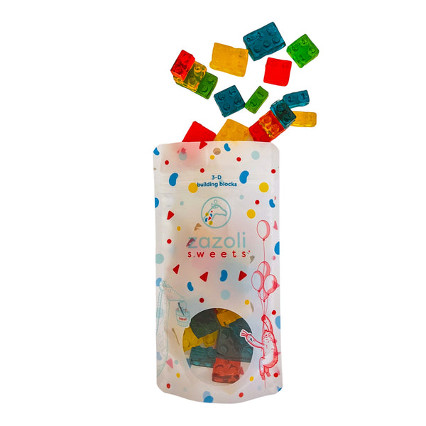 3-D Building Block Gummies – ZaZoLi