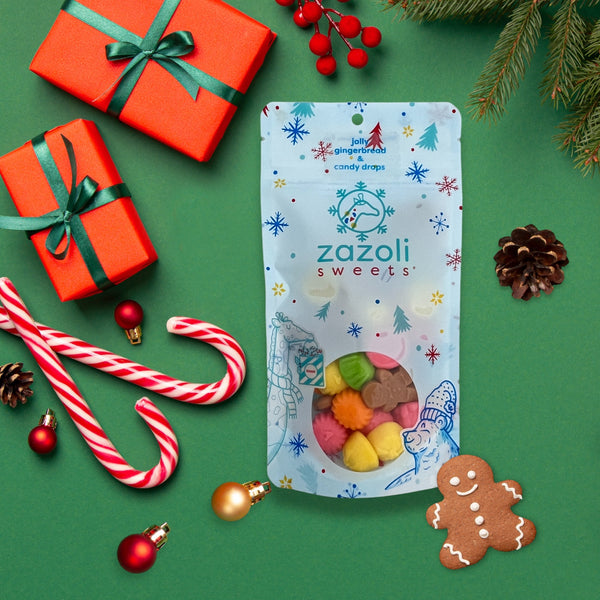 Jolly Gingerbread & Candy Drop Gummies – ZaZoLi