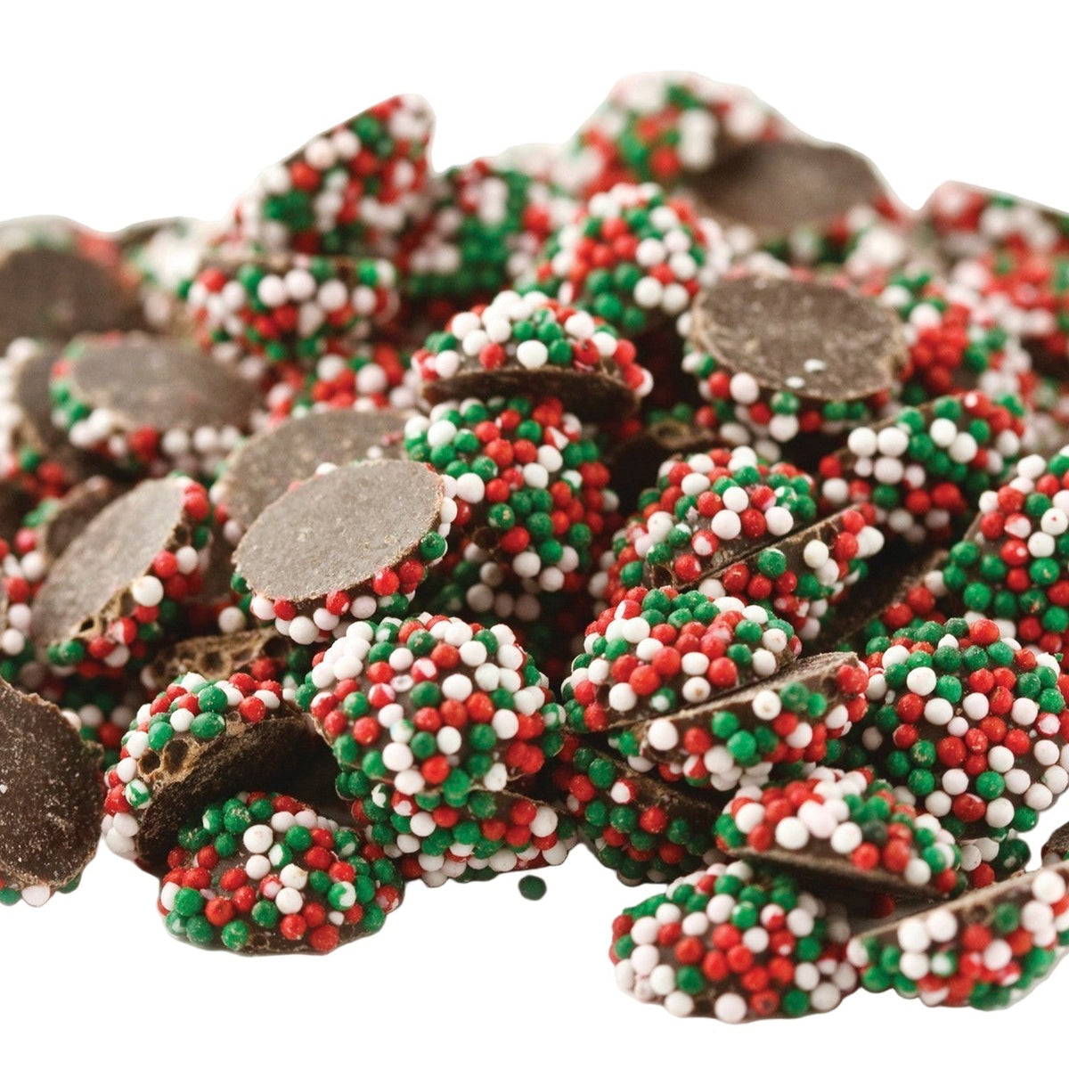 Miniature Dark Chocolate Christmas Nonpareils - Bulk Quantities – ZaZoLi