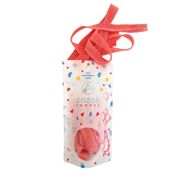 Sour Power® Sour Strawberry Belts – ZaZoLi